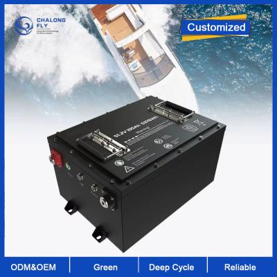China IP67 Waterproof 96V 300Ah 29.18KWh Marine Lithium Battery LiFePO4 Battery Pack for Electric Boats and Yachts for sale