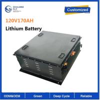 China 120V 170Ah High Power Output Waterproof Marine Lithium Battery LiFePO4 Battery Pack for Boats for sale
