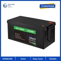 China 12V/24V 400Ah Solar ESS Power Supply LiFePO4 Solid State Battery Pack with 6000 Cycles and 3-Year Warranty Qingyao for sale