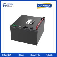 China OEM ODM LiFePO4 Battery Pack 48V 52V 60V 40Ah-120Ah IP67 Waterproof for Agricultural Robot UGV for sale