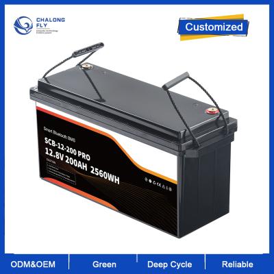 China Lithium Ion Battery Pack 12V 200Ah Lead Acid Replacement Wholesale OEM Lead-acid to Lifepo4 Battery EU Stock for sale