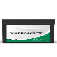 China Weran High Capacity 12V 400Ah LiFePO4 Battery Solar Energy Storage RV Marine Lithium Ion Pack with UN38.3 Certification for sale