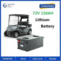 China 72V 200AH IP67 Waterproof LiFePO4 Battery Lithium Ion Battery Pack for Golf Carts for sale
