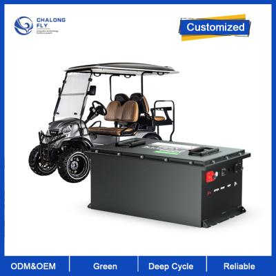 China 24V 52AH Long-Lasting Rechargeable Golf Cart Battery - Deep Cycle Lithium Ion Battery for sale