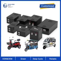 China 60V100Ah IP67 Waterproof Electric Golf Cart Battery with Long Cycle Life for Heavy-Load Transportation for sale