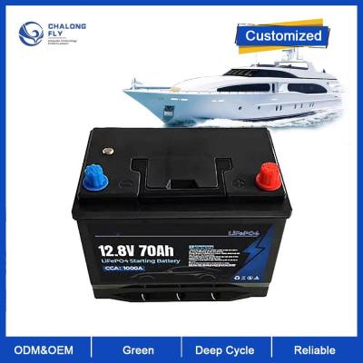 China 1300CCA 12V 130Ah IP67 Waterproof Marine Lithium Battery - LiFePO4 Boat Cranking Battery for Marine Starting for sale