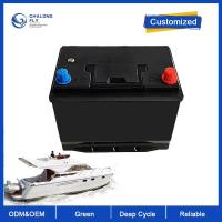 China 24V80Ah Marine Lithium Battery, Marine-Specific, IP67 Waterproof, Long Cycle Life for sale
