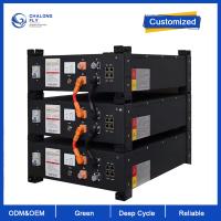 China 48V 100Ah Stackable Rack-mounted Lithium-ion Battery with Intelligent BMS for Industrial Energy Storage for sale