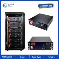 China 48V 200Ah Modular Rack-mounted Li-ion Battery with Smart BMS and Stackable Design for Industrial Energy Storage for sale
