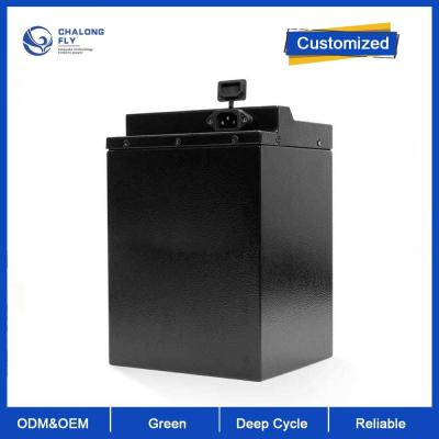 China Electric Motorcycle Battery 48V/60V/72V Lithium E-bike Battery Rechargeable High Capacity Electric Motorcycle Tricycle Battery for sale