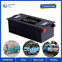 China 72V 100Ah LiFePO4 Battery – 3000+ Cycles for Electric Tricycle for sale
