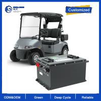 China 48V 150Ah LiFePO4 Golf Cart Battery with 6000+ Cycles and IP65 Waterproof Protection for sale