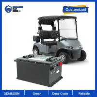 China 48V 190Ah High-Capacity LiFePO4 Battery with 6000+ Cycles and IP65 Waterproof for Golf Carts for sale