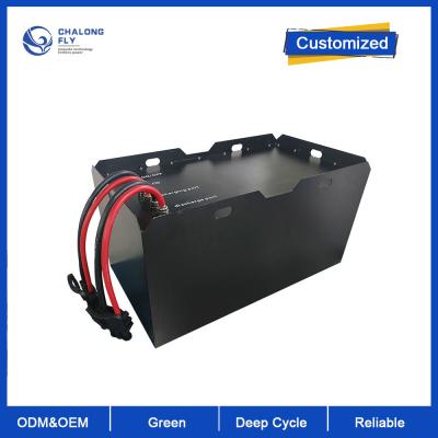 China 48V 300Ah Forklift LiFePO4 Battery 6000 Deep Cycles High Energy Density 15.3kWh IP65 Traction Power Pack for sale