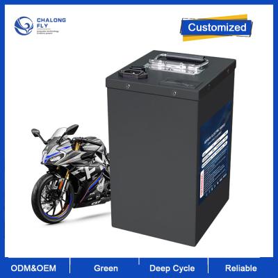 China Electric Motorcycle 72V 60Ah High Discharge Lithium Battery Pack with 200A Peak Current BMS for sale