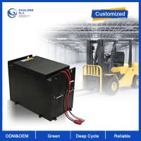 China LiFePO4 Forklift Lithium Battery Smart BMS 5000+ Cycles 1C Fast Charge 160Wh/kg CAN Bus IP67 80V 500Ah for sale