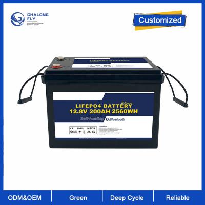 China 12V 400Ah LiFePO4 RV Battery with 5120Wh High Capacity 6000+ Cycle Life and IP67 Waterproof for Off Grid Camping for sale