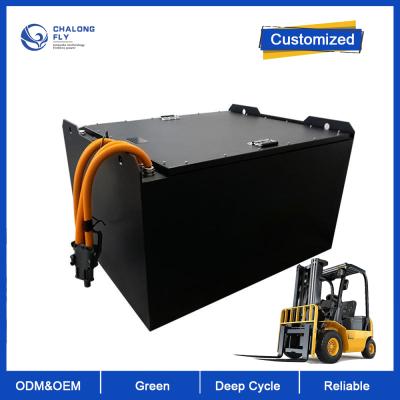 China 36V 200Ah LiFePO4 Forklift Lithium Battery with 6000+ Cycle Life IP67 Waterproof and Fast Charging for Industrial Use for sale