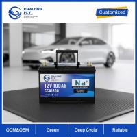 China 12V 100Ah Sodium-Ion Starter Battery Up to 1300 CCA for Trucks and Boats for sale