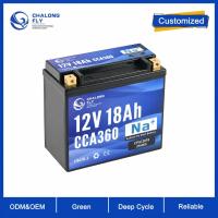 China 12.8V 18Ah 360CCA LiFePO4 Motorcycle Starter Battery for Powersports Applications for sale