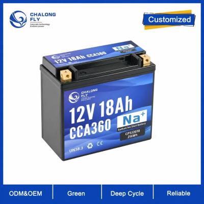 China 12.8V 18Ah 360CCA LiFePO4 Motorcycle Starter Battery for Powersports Applications for sale