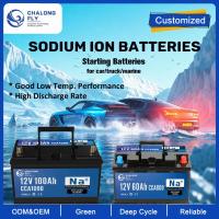 China 12V 80Ah–100Ah Sodium-Ion Start-Stop Battery for SUVs and High-Load Vehicles for sale