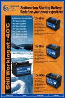 China 12V 70Ah 1000CCA Sodium-Ion Car Battery for Passenger Cars and Urban Fleets for sale