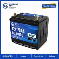 China 12V 70Ah 1000CCA Sodium-Ion Car Battery for Passenger Cars and Urban Fleets for sale