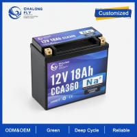 China 12V 18Ah 360CCA Sodium-Ion Motorcycle Starter Battery for Touring and Cold Weather for sale