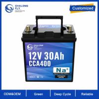 China 12.8V 30Ah 400CCA Sodium-Ion Jet Ski and Fishing Boat Starter Battery for sale