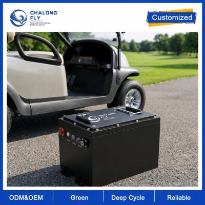 China 36V & 48V 105Ah LiFePO4 Golf Cart Battery with Smart BMS for Fleet Vehicles for sale