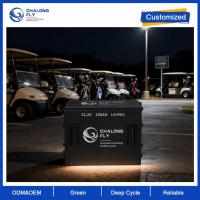 China Smart LiFePO4 Golf Cart Battery with APP Monitoring and 105Ah 210Ah Capacity in 36V 48V 72V 96V Options for sale