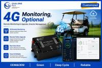 China Smart LiFePO4 Golf Cart Battery with APP Monitoring and 105Ah 210Ah Capacity in 36V 48V 72V 96V Options for sale