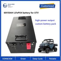 China 60V 50Ah LiFePO4 Battery for ATV & UTV | 3.04kWh Lithium Battery for sale