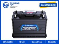 China 12.8V 110Ah LiFePO4 Marine RV Battery with 1000A Cranking Power and 1408Wh Deep-Cycle Energy for sale