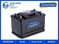 China 12.8V 110Ah LiFePO4 Marine RV Battery with 1000A Cranking Power and 1408Wh Deep-Cycle Energy for sale