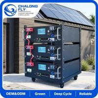 China 51.2V 5kWh 10kWh Rack Mounted LiFePO4 Battery for Residential Solar Energy Storage for sale