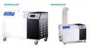 China 24L / Hour Industrial Ultrasonic Humidifier Movable Ultrasonic Mist Maker Atomizer Mushroom for sale