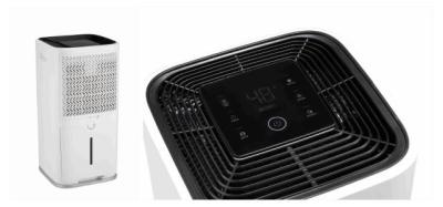 China R134a Home Air Dehumidifier With LED Display Temperature Range 5℃-35℃ for sale
