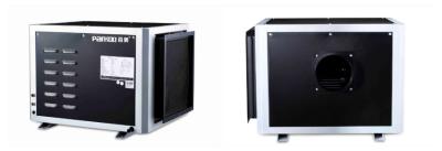 China Commercial 300m2 220V 50Hz Ceiling Mounted Dehumidifier for sale