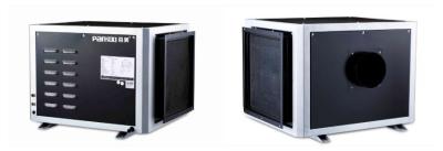 China R22 Refrigerant 5L/H Duct Mounted Dehumidifier For Warehouse for sale