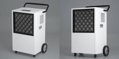 China 90L Per Day Portable Commercial Dehumidifier For Warehouse Basement for sale