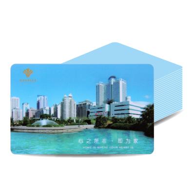 China CMYK printing TK4100 printed card from Sunlanrfid. for sale