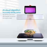 China Android Pos Weighing Scale For Food Canteen AI Recognizes Food 3W Speaker NFC Qrcode for sale