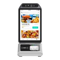 China Desktop Face Recognition Payment Kiosk Smart POS Terminal NFC QR Code Scanner IPS Capacitive Touch Screen for Retail for sale