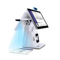 China Android Visitor Terminal Document Scanner QR Code Pos Terminal with Thermal Printer for Retail and Office for sale