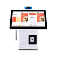 China Android Visitor Terminal Document Scanner QR Code Pos Terminal with Thermal Printer for Retail and Office for sale
