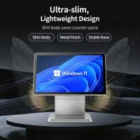 China Win I3/I5/I7 light Weight Design HD touch screen Pos Terminal Ultra thin aluminum alloy body for Retail Supermarket Restaurant for sale