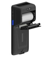 China Warehousing Parking Handheld PDA Adhesive Label Thermal Printing 5.5 Inch MTK6761 Barcode Scanner Dual Cameras for sale