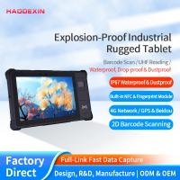 China IP67 Android Industrial Tablet 8 Inch IPS HD Wet Hand And Glove Multi Touch Screen RFID NFC GPS for sale